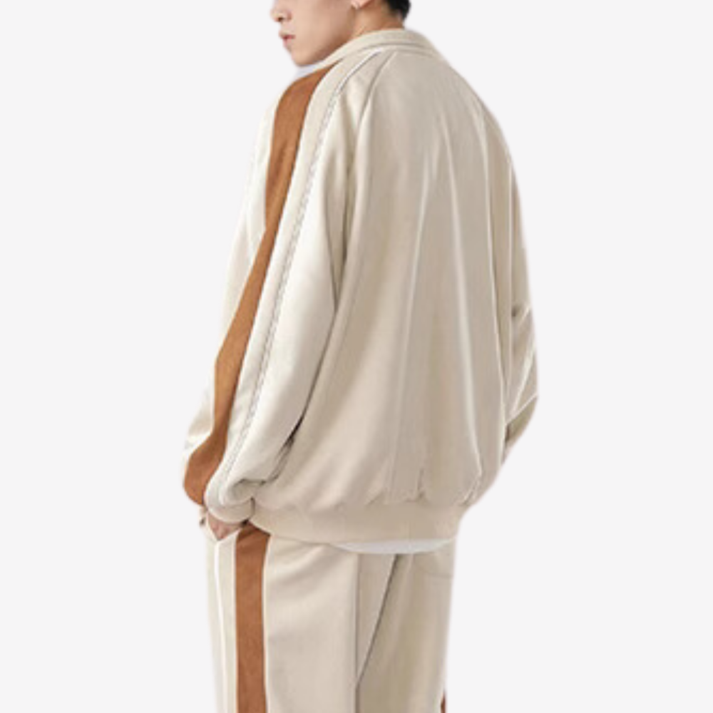 Outdoor Suede Reflective Stripe Jacket – AokLok (Kclot)