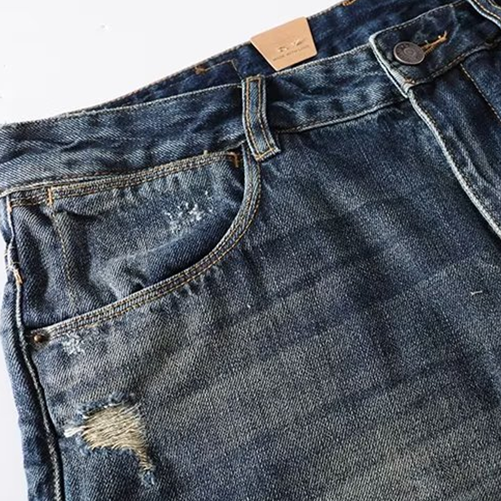 High Street Vintage Ripped Jeans – AokLok (Kclot)