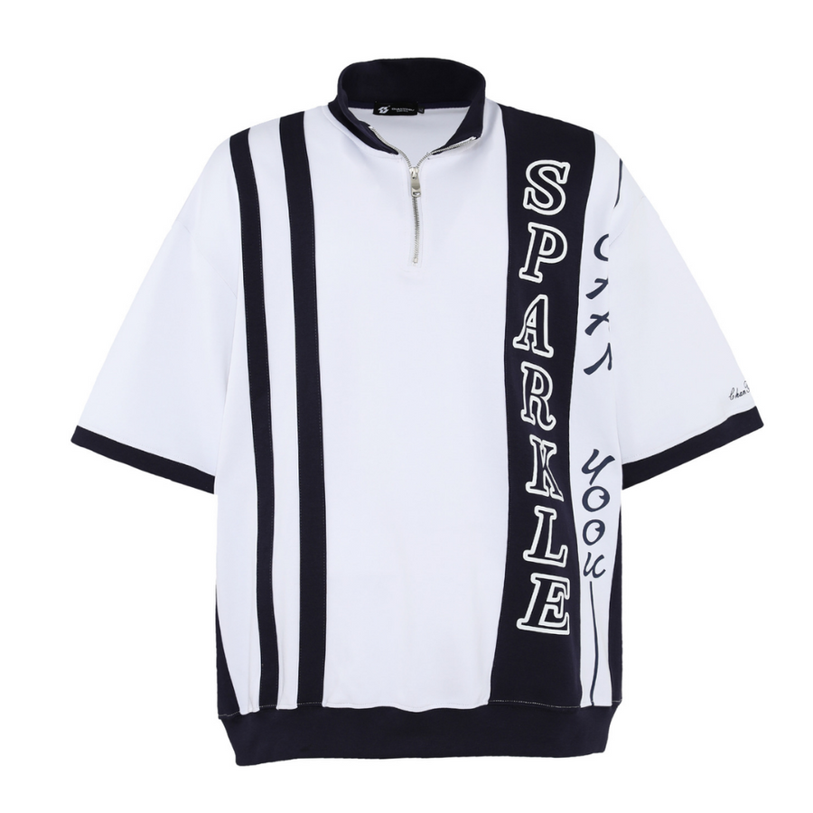 Retro Half-Zip Polo Shirt – AokLok (Kclot)