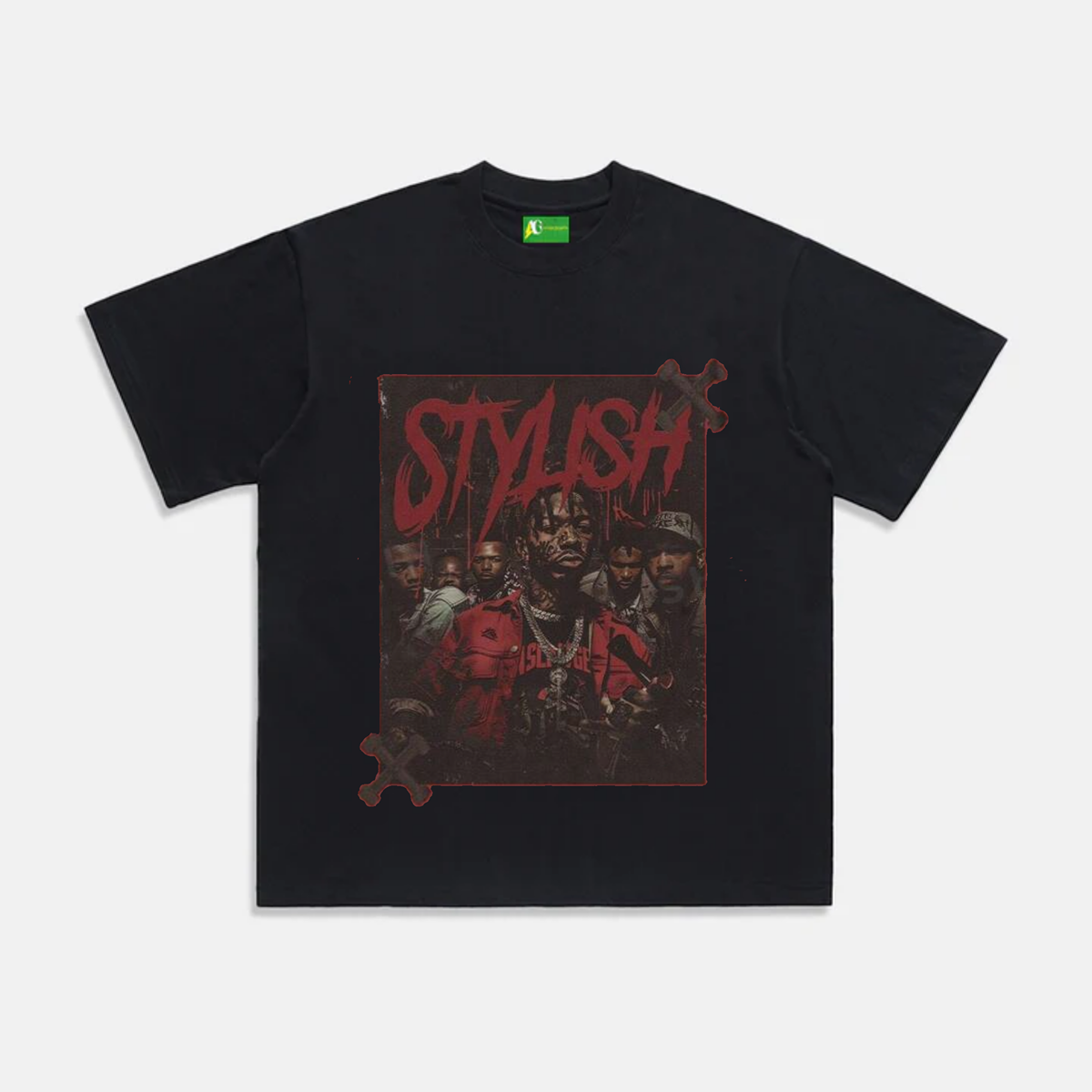 AG American Trendy Raper Start T-Shirt – AokLok (Kclot)