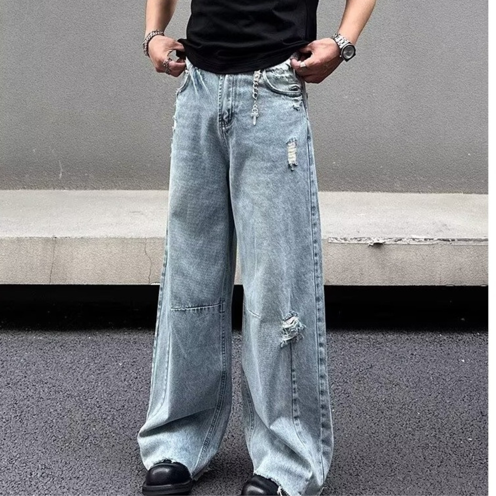 Unseen Echoes Undone Edge, Unmatched Energy Jeans – Aoklok